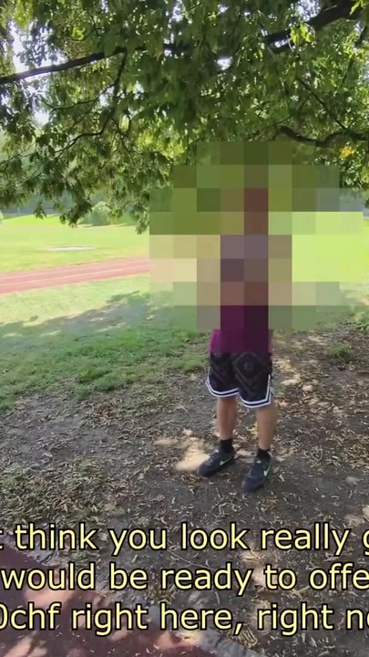 Stunning Moment From Random Straight Hairy Muscle Runner Convinced To