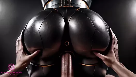 Black Sex Robot Let You Use Her Ass To Cum Inside Close Up Pov Ai