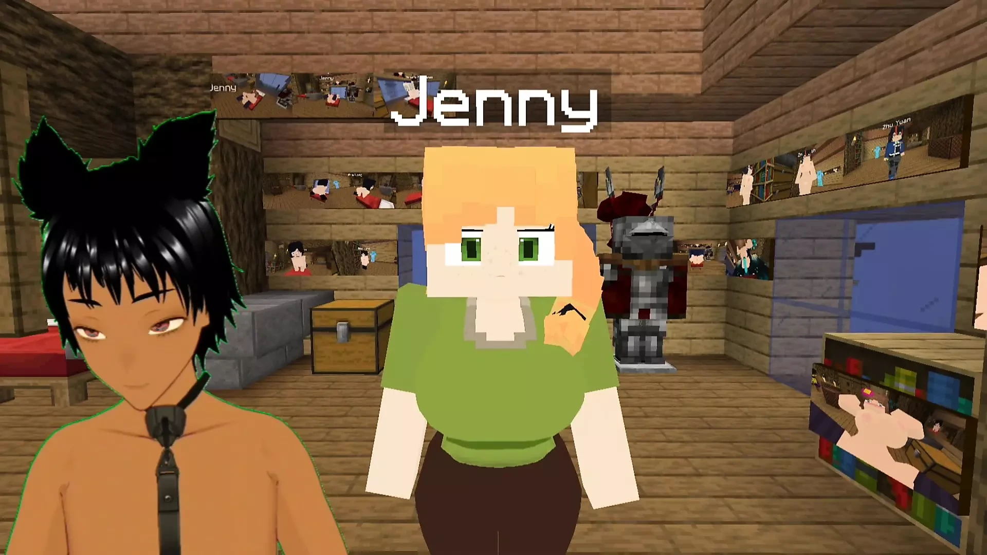Minecraft Jenny Mod Fapcraft Its Alex From Minecraft And She Wants To