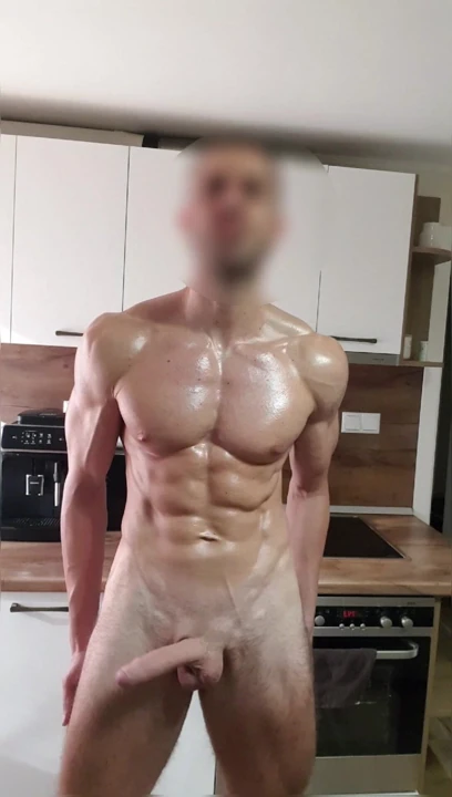 67 Alpha Dom Stroking And Flexing Gay Amateur Porn Feat Thefitgiant