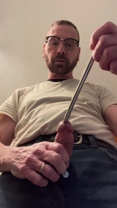 Verbal Sounding Daddys Cock Is Fucking His Cock Gets Daddy Cums Hard