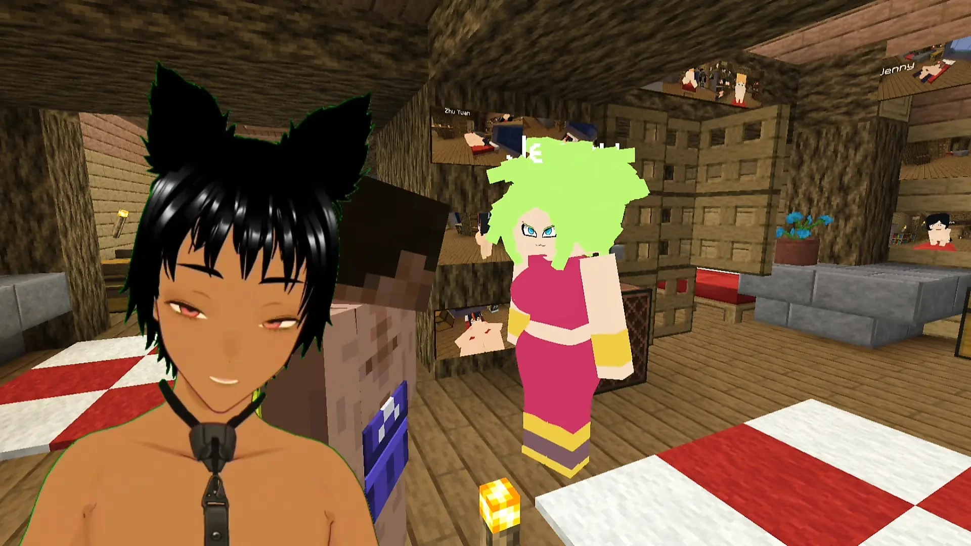 Jenny Jenny Mod Fapcraft Dess Kefla Från Dragonball Super Hon är Redo Att Testa Sin